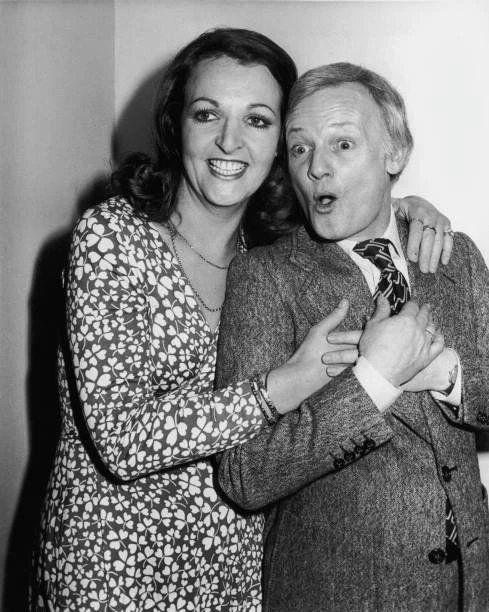 ENGLISH COMIC ACTORS Penelope Keith and John Inman at the Variety - Old ...