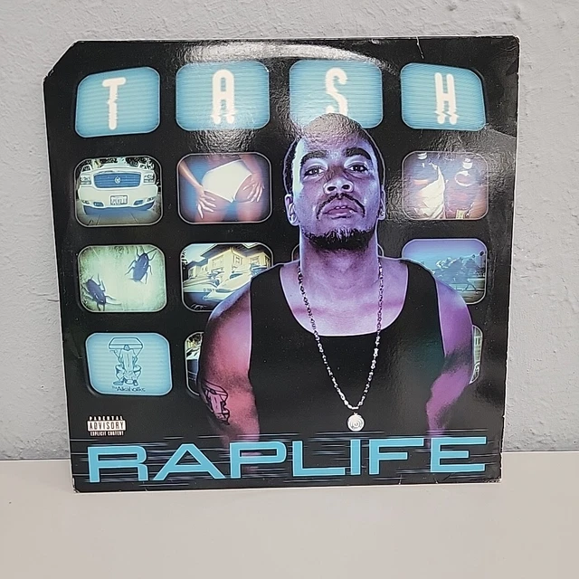 TASH RAP LIFE Vinyle 2 Lp Record 1999 (Nm Cond) Alkaholiks Xzibit ...