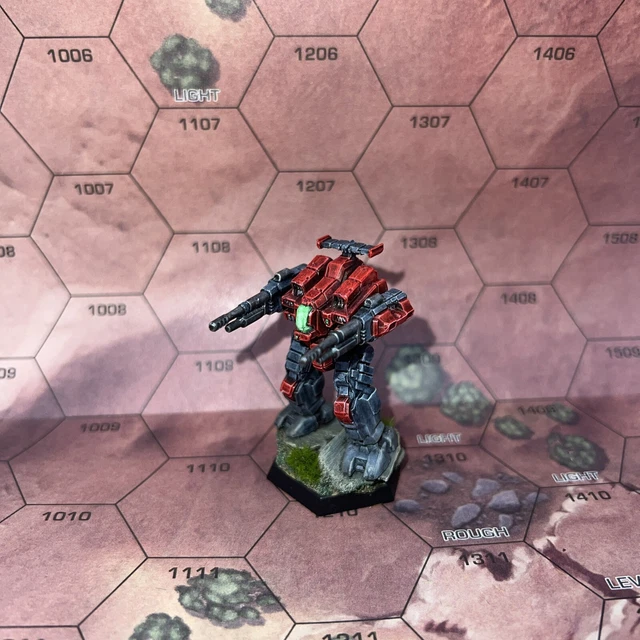 BATTLETECH FULLY PAINTED Rifleman mech Kell Hounds $30.00 - PicClick