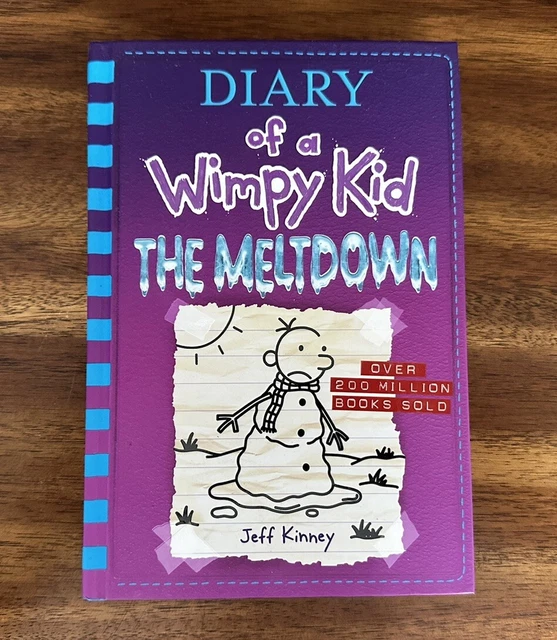 DIARY OF A Wimpy Kid #13 : Meltdown par Jeff Kinney (2018, couverture ...