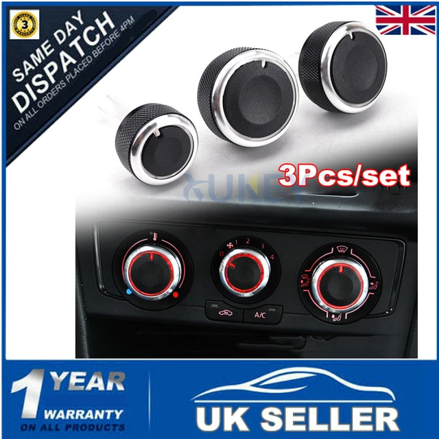 AIR CONDITION HEATER Control Knob Switch Button For Vw Bora Golf 4 Mk4 ...