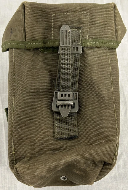 BRITISH MILITARY ISSUE Olive Green PLCE Webbing System Water Canteen ...