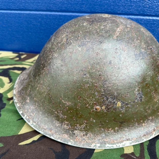 WW2 CANADIAN ARMY Mk3 Turtle Helmet - Original Helmet Shell - High ...