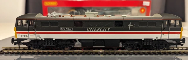 HORNBY CLASS 87 87010 "King Arthur" Era 8 Intercity Swallow Livery £140 ...