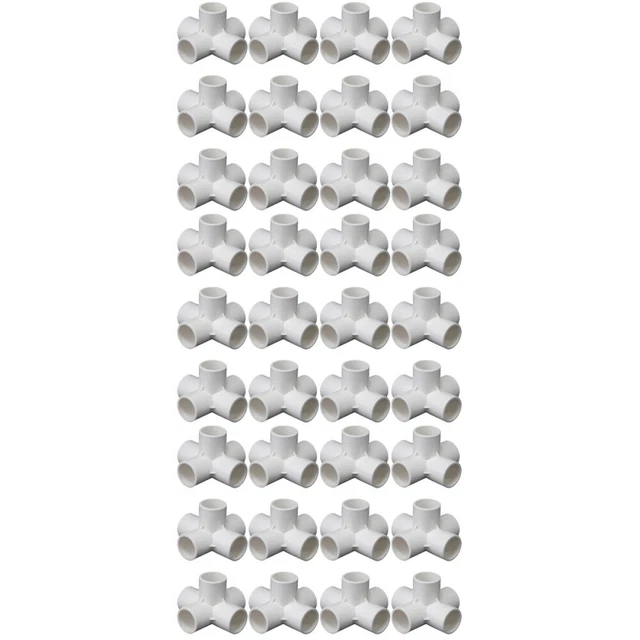 5 WAY PVC Pipe Joint PVC Pipe Fittings 3 Way Fitting Connectors £64.48 ...