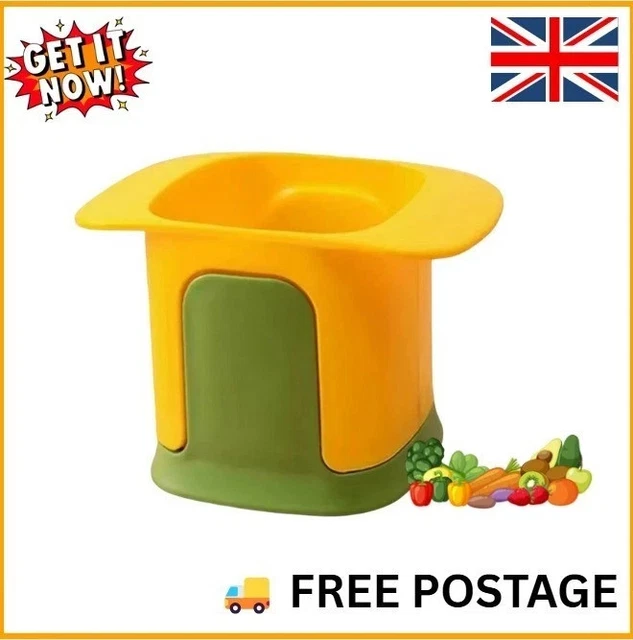 MANUAL VEGETABLE DICER Fruit Chopper Potato Onion Cuber Cutter Kitchen ...