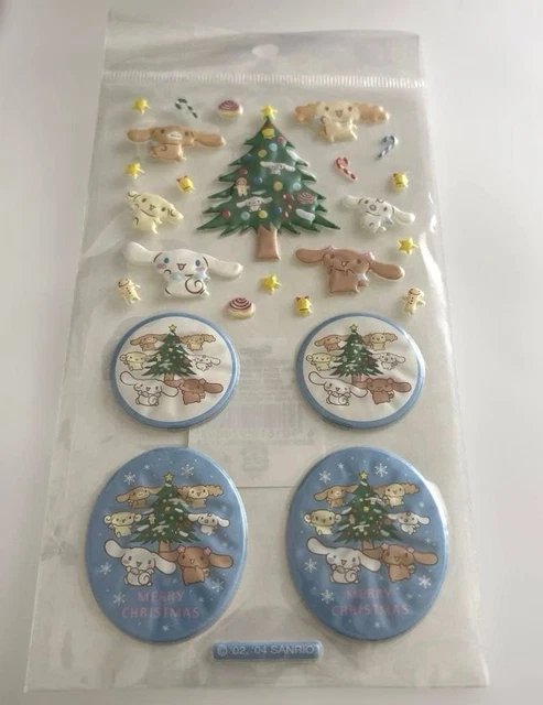 ADESIVO SANRIO CINNAMOROLL retrò 20+ anni raro Natale usato WW6 EUR 55 ...