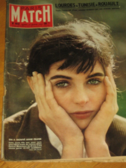 PARIS MATCH N°463 - Anne Frank, Brigitte Bardot, Jean Marais (22 ...