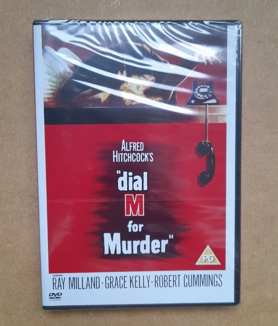 ALFRED HITCHCOCK - Dial M For Murder DVD - Grace Kelly 1954 Thriller ...