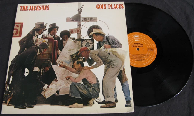 MICHAEL JACKSON JACKSONS GOIN' PLACES Album Disque 33t 12" LP Vinyl ...