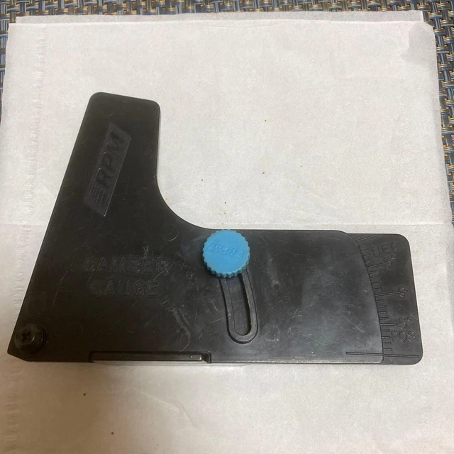 RPM CAMBER GAUGE £71.08 - PicClick UK