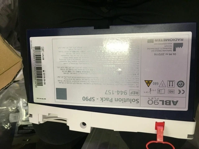 RADIOMETER ABL90 SOLUTION Pack - Sp90 £145.00 - PicClick UK