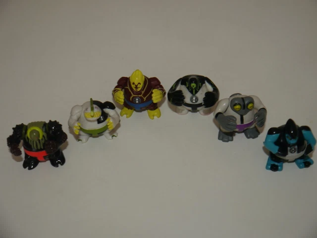 BEN 10 BEN Ten Bundle Sumo Slammers Figures Complete Series 1 Bandai ...
