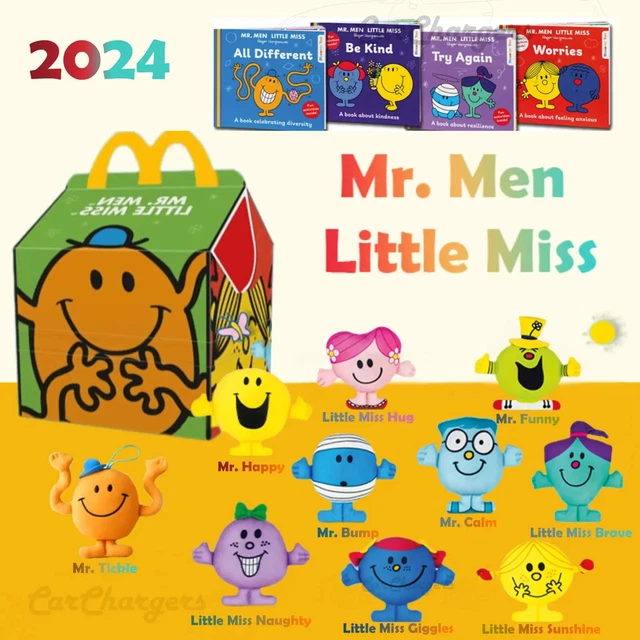 MCDONALDS HAPPY MEAL Mr Men Little Miss 2024 Plush Toys £3.81 - PicClick UK
