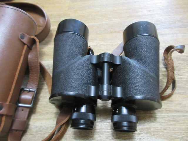 US ARMY FERNGLAS M16 7x50 & M24 Köcher WWII Sight Leathercase Binocular ...