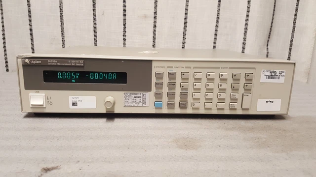 AGILENT 66332A DYNAMIC Measurement DC Source EUR 390,00 - PicClick FR