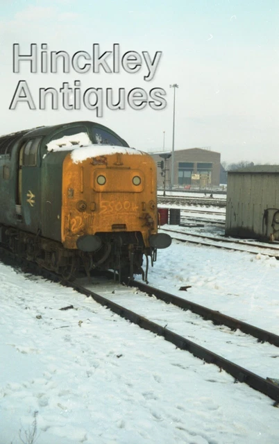 35MM NEGATIVE BR British Railway Diesel Loco Class 55 Deltic 55004 York ...
