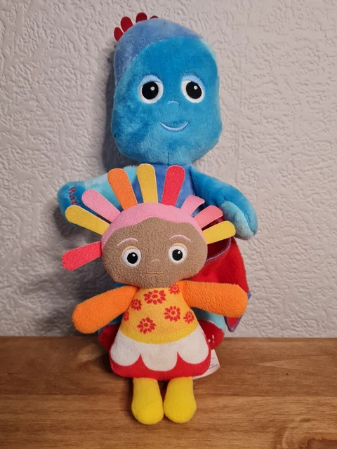 IN THE NIGHT Garden Plush Bundle. Squeaky/Rattle Igglepiggle And Upsy ...