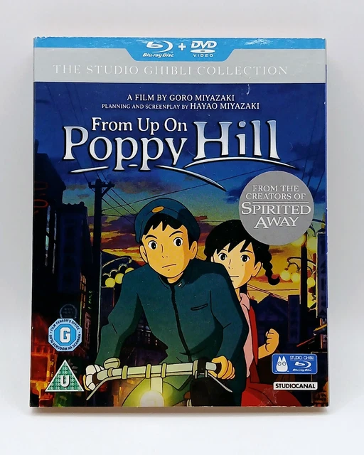 FROM UP ON Poppy Hill - Blu-ray & DVD Set - Studio Ghibli - Goro Miyazaki EUR 5,87 - PicClick IT