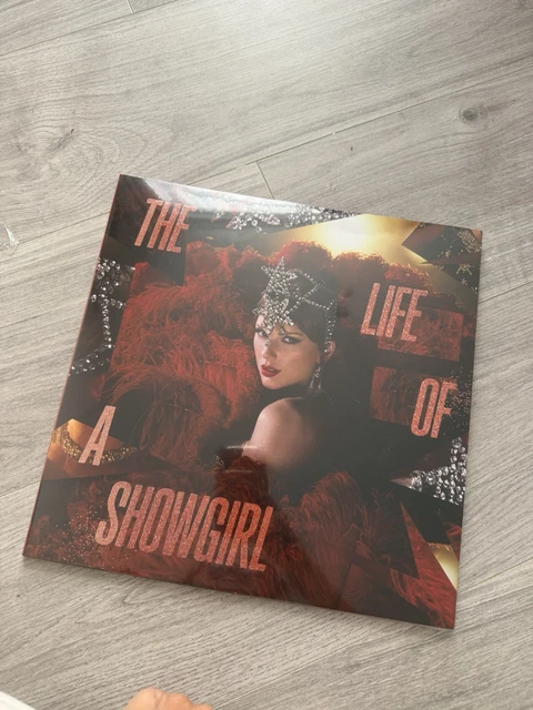 TAYLOR SWIFT - The Life of a Showgirl Tiny Bubbles Champagne Red ...