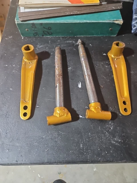1960'S-70'S MOTO SKI Snowmobile Grand Prix Spindles And Steering Arms ...