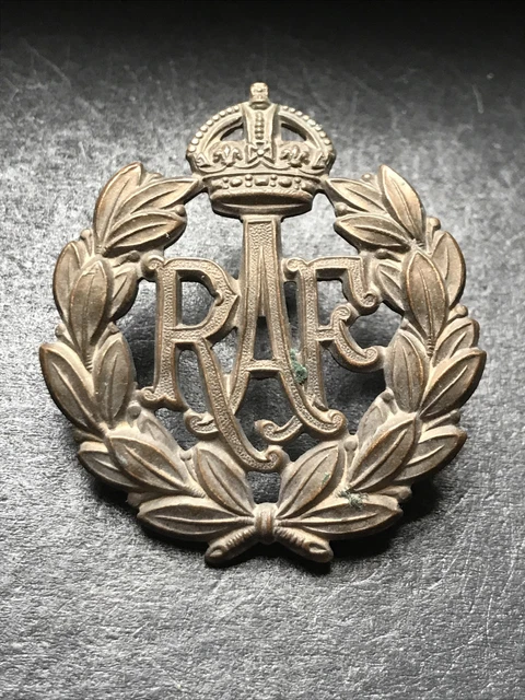 RAF ROYAL AIR Force Cap Badge Original WW2 EUR 16,38 - PicClick IT