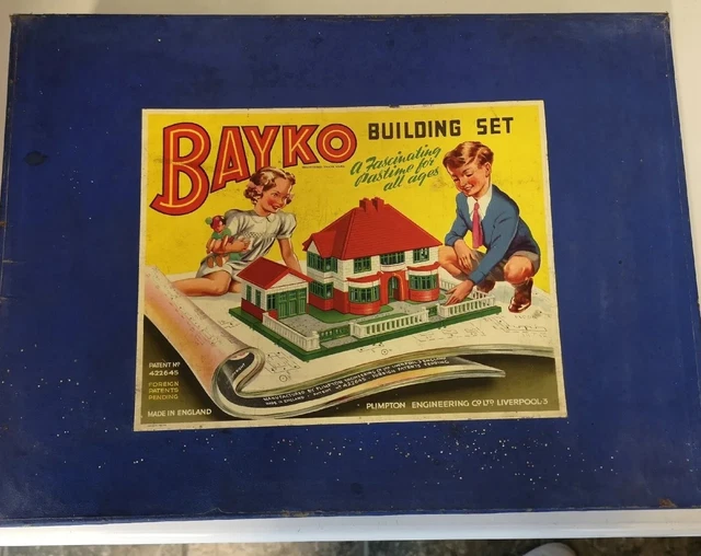 VINTAGE BAYKO BUILDING Set No 2. (1950's/1960's) £40.00 - PicClick UK
