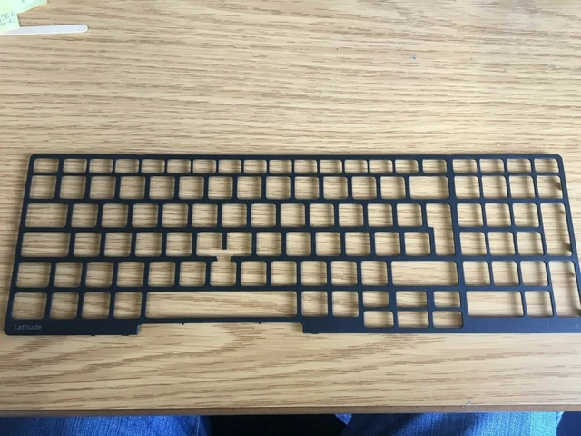DELL LATITUDE 5580 Keyboard Bezel Trim Lattice Plastic for UK Layout ...