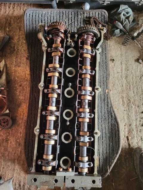 BMW E36 M52B28 complete Cylinder Head vanos £195.00 - PicClick UK