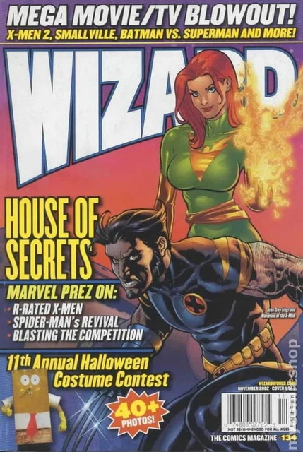 WIZARD THE COMICS Magazine #134AU VG 2002 image stock qualité ...