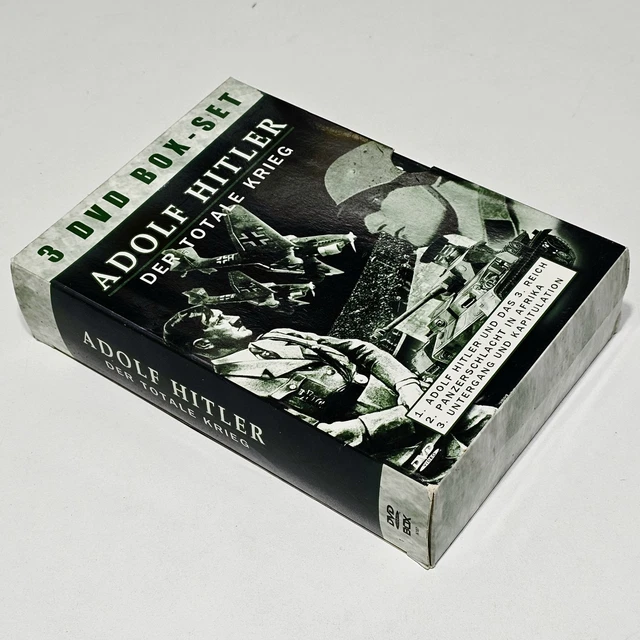 COFFRET 3 DVD ADOLF HITLER - LA GUERRE TOTALE dt. 3. Reich ...