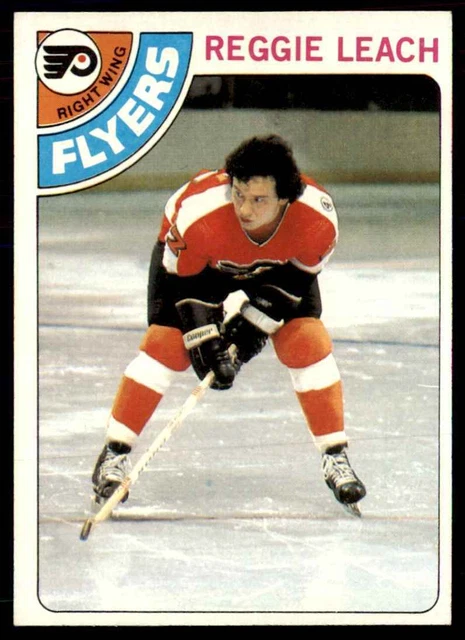 1978-79 TOPPS CARTES de hockey Reggie Leach, Philadelphia Flyers #165 ...