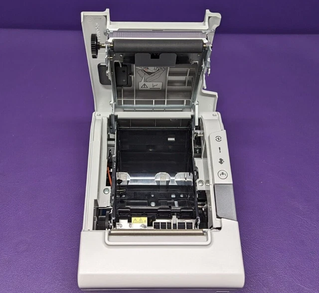 EPSON THERMAL RECEIPT Printer w/ Power Supply TM-T88VI M338A 051 $200. ...