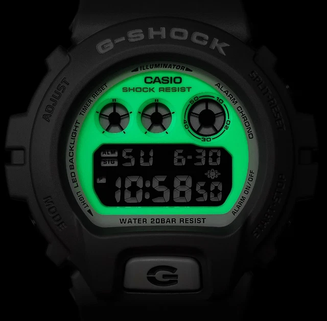 CASIO G-SHOCK DW-6900HD-8JF HIDDEN GLOW Series Limited Digital Men ...