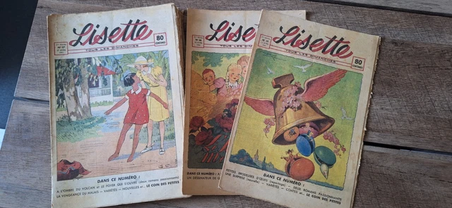 LISETTE : JOURNAL des fillettes 21ème année 13/4/41 au 21/9/41 (24 ...