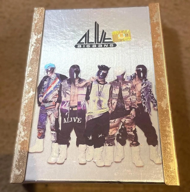 BIGBANG ALIVE 5TH Mini Album Limited Edition Metal Box Korea CD No YG ...