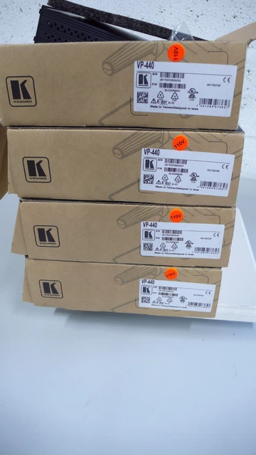 KRAMER VP-440 6 Input Presentation Switcher Scaler /open box $1,415.30 ...
