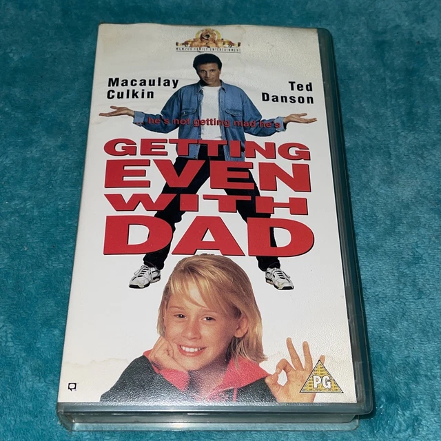 GETTING EVEN WITH Dad VHS Tape Macaulay Culkin Ted Danson 1994 £6.49 ...