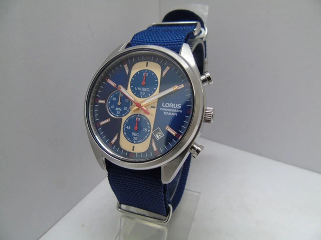 LORUS BY SEIKO MENS CHRONOGRAPH WATCH *EX-DISPLAY* *PLAIN BOX INCLUDED ...
