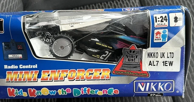 NEW VERY RARE Mini Enforcer - Nikko RC car Vintage Remote Controlled ...