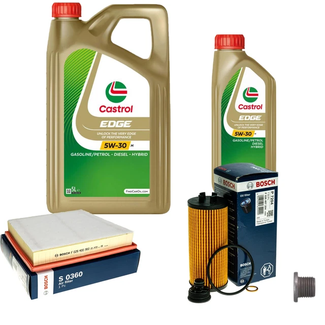 BOSCH INSPECTION SET 6l Castrol EDGE 5W-30 M pour Mini Mini Cooper One ...