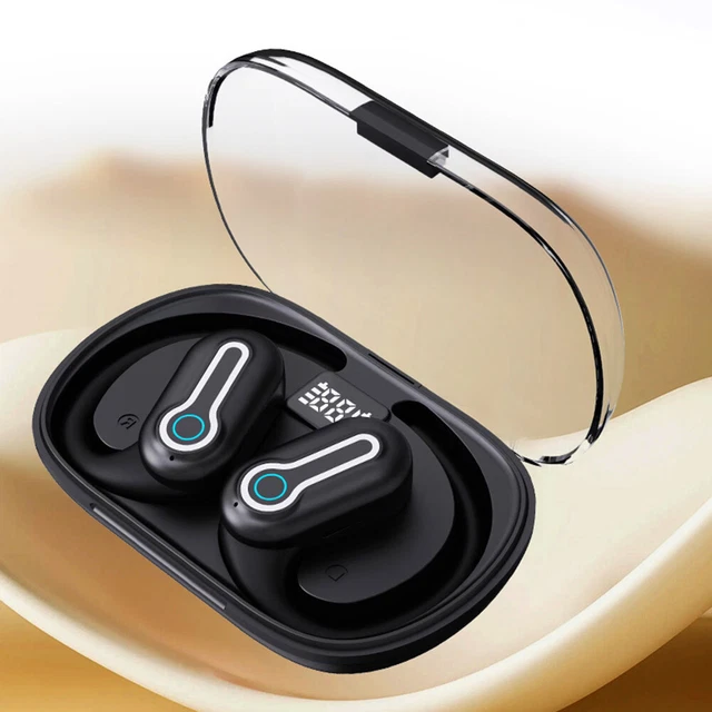 OWS BLUETOOTH-COMPATIBLE 5.3 with Mic Wireless Earbuds LED Display ...