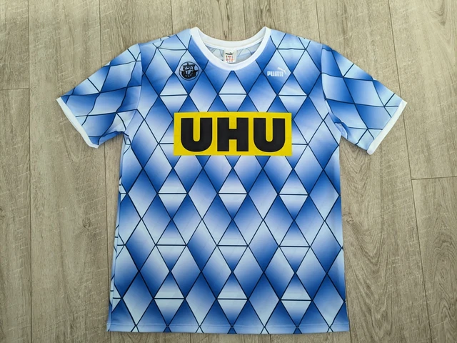 FC HANSA ROSTOCK Puma Shirt Uhu 90/91 XL T-Shirt wie Trikot Auswärts ...