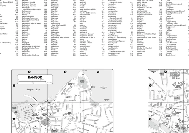 COLLINS MAPS 2026 Collins Road Map of Ireland (Map) Collins Road Atlas ...