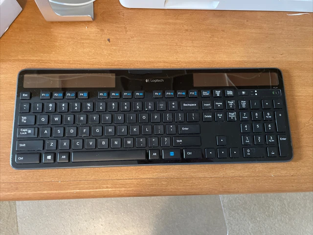 LOGITECH K750 920-002912 Solar Power Wireless Standard Keyboard W/O ...