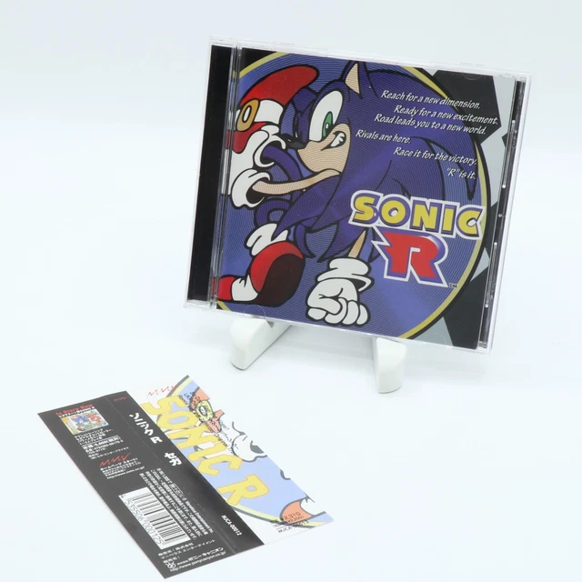 SONIC R SOUNDTRACK CD OST Sonic the Hedgehog complete W/OBI SEGA Rare ...