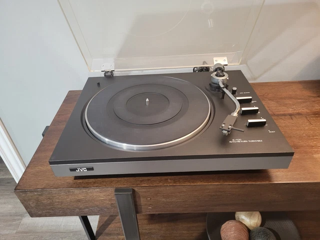JVC JL-A20 SEMI-AUTOMATIC Belt-Drive Turntable £100.52 - PicClick UK