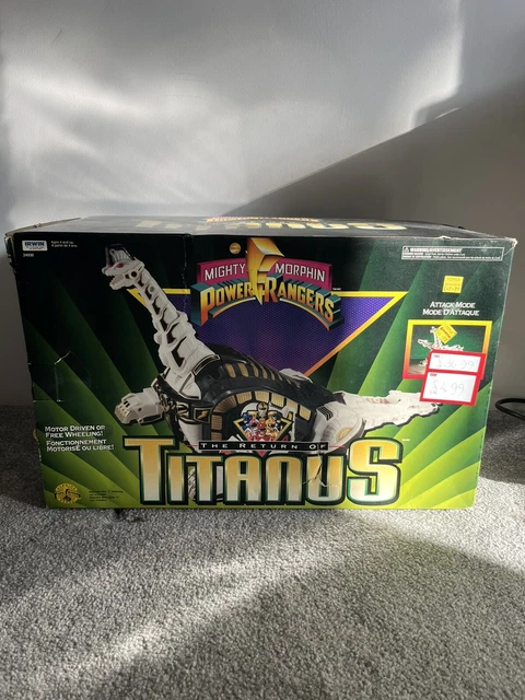*RARE* 1996 MIGHTY MORPHIN POWER RANGERS The Return Of TITANUS TOY ...