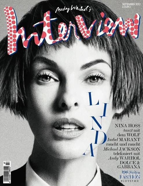 LINDA EVANGELISTA BIANCA Balti NINA HOSS Interview Magazine Germany ...