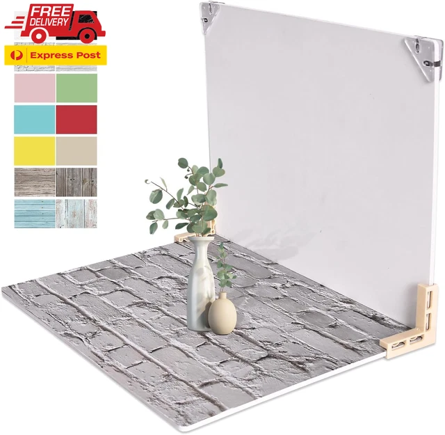 PRODUCT PHOTOGRAPHY BACKDROP Board Kit - 40X30Cm with 7 Pcs Double ...